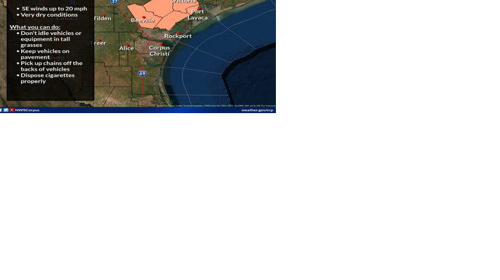 Elevated fire weather conditions | Goliad Advance-Guard ...