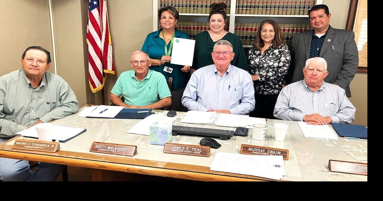 McMullen County Commissioners Court issues several proclamations | The ...