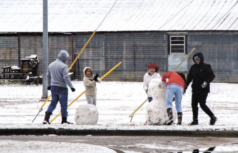Winter comes calling to Brenham, but weather tamer than forecasted ...