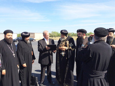Coptic Pope visits Abbey | Archives | southtexasnews.com