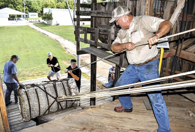 A pressing challenge: Burton Cotton Gin recover two damaged cotton ...