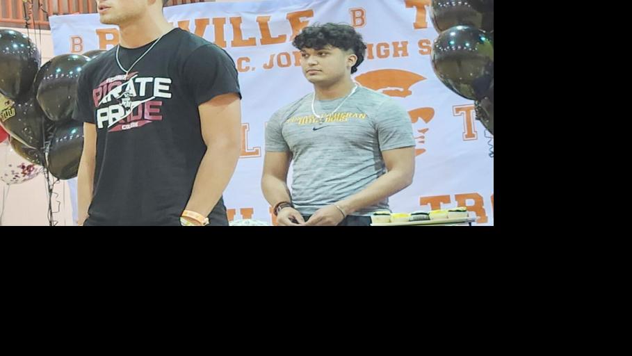 Trojan athletes sign on for college sports | Beeville Sports ...