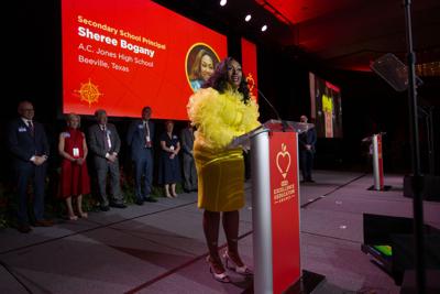 A.C. Jones Principal Sheree Bogany wins 2025 H-E-B Excellence in ...