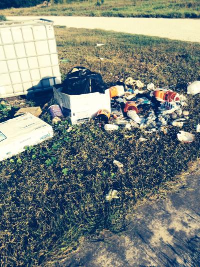 Garbage left at cemetery sparks an investigation | Archives ...