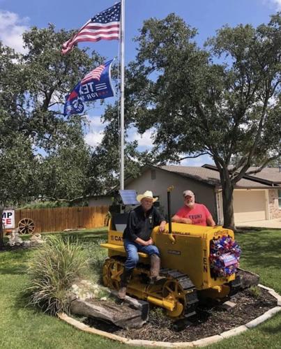 Republican Trump tractor train for reelection | Karnes Countywide ...