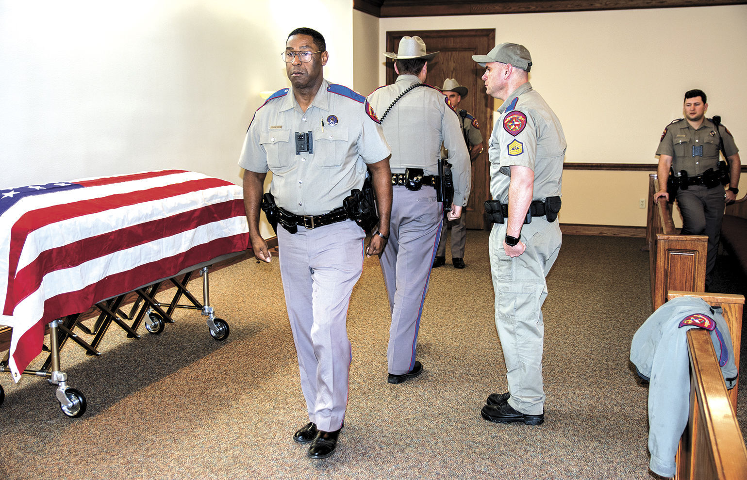 DPS Honor Guard trains in Brenham | News | southtexasnews.com