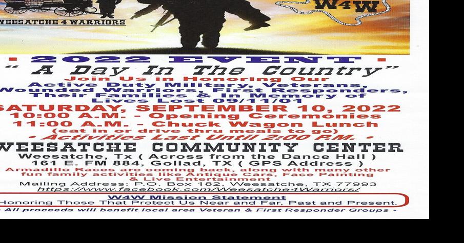 Weesatche 4 Warriors event set for Sept. 9 | Entertainment & Society ...