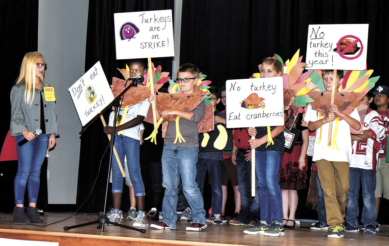 Fowl Play: Burton Elementary presents 'Turkeys on Strike' | News ...