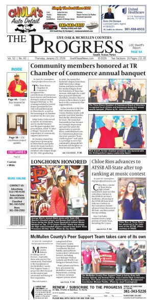 From the desk of Live Oak County Judge James Liska | The Progress ...