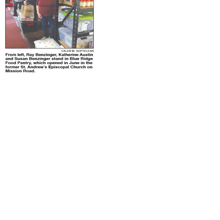 GENEROUS PORTIONS: Blue Ridge Food Pantry opens on the mountain | News ...