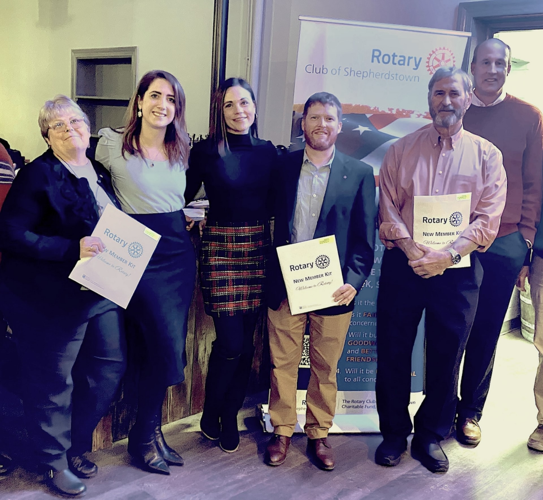 Shepherdstown Rotary Club gains four new members | News ...