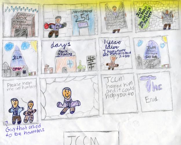 Get the picture? Youngster’s drawing tells the real story on ...