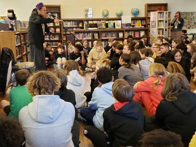 Native American master storyteller visits Shepherdstown Middle School ...