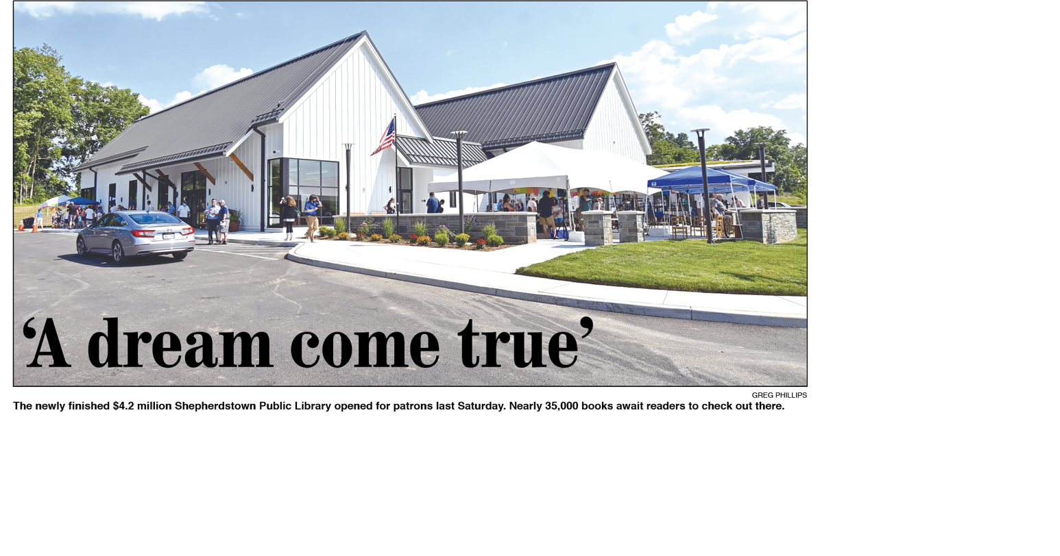New Shepherdstown library opens to fanfare and congratulations | News ...