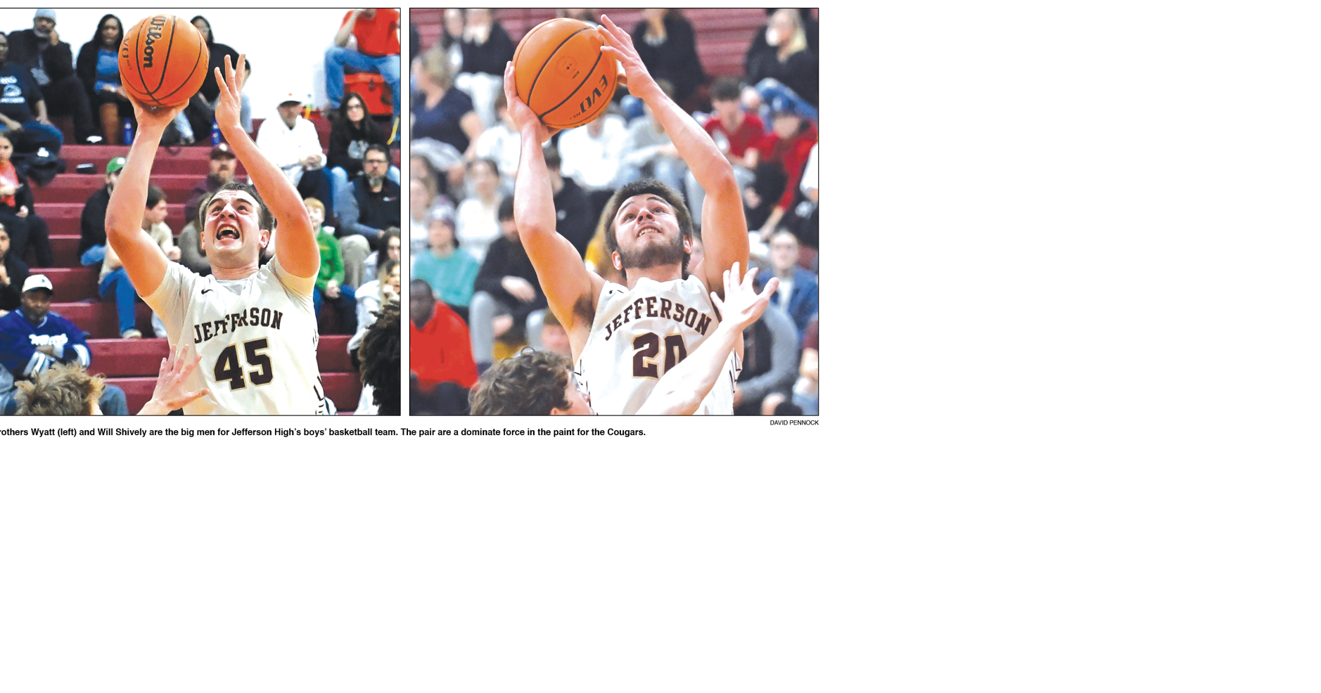 BASKETBALL: Shively brothers patrol the paint for Cougars | Sports ...