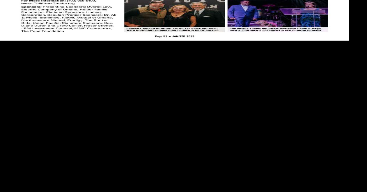 metroSCENE: Children’s Hospital & Medical Center: Gala 2022 JAN/FEB ...