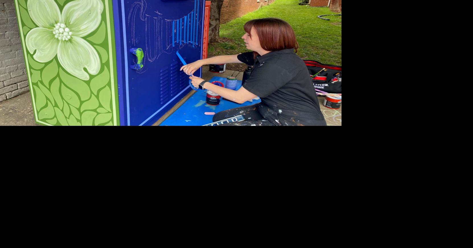 Culpeper artists transforming utility boxes into public art