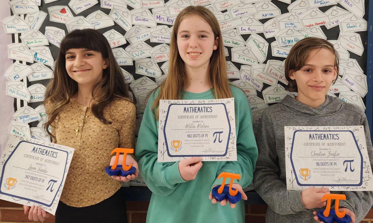 Middle schooler recites 462 digits for P1 contest