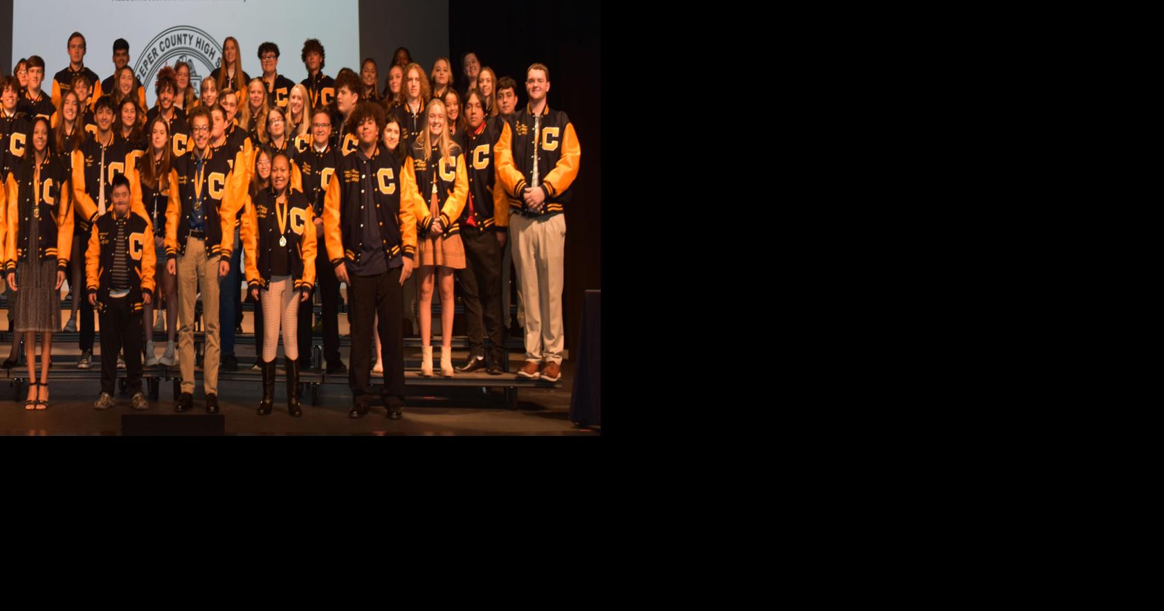 Culpeper High recognizes academic excellence of students earning all As