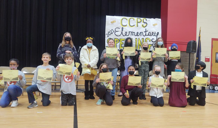 Pearl Sample student is top speller in Culpeper County