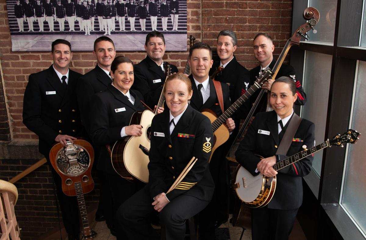 U.S. Navy Band Country Current performing free concert in Manassas
