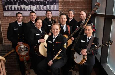 U.S. Navy Band Country Current performing free concert in Manassas