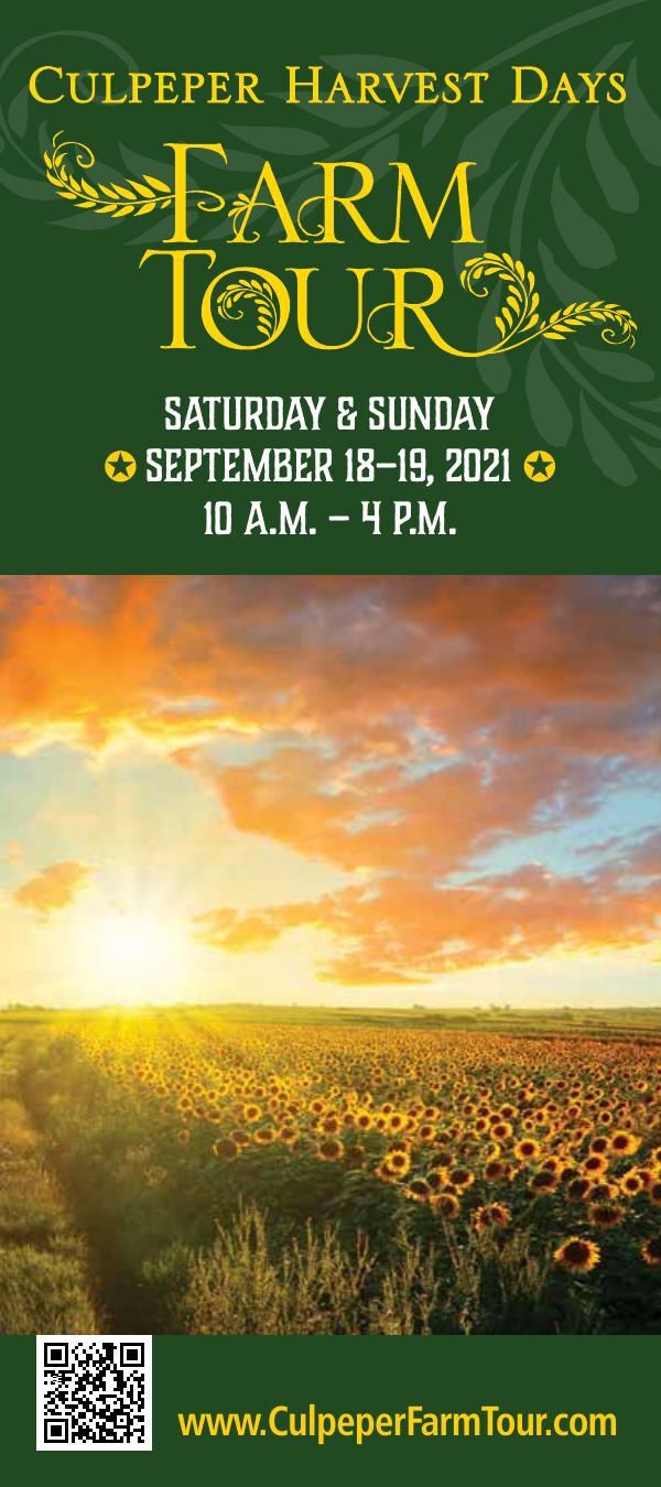 Harvest Days 2021 Farm Tour brochure