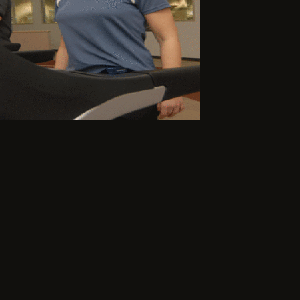 Steppin' out for exercise