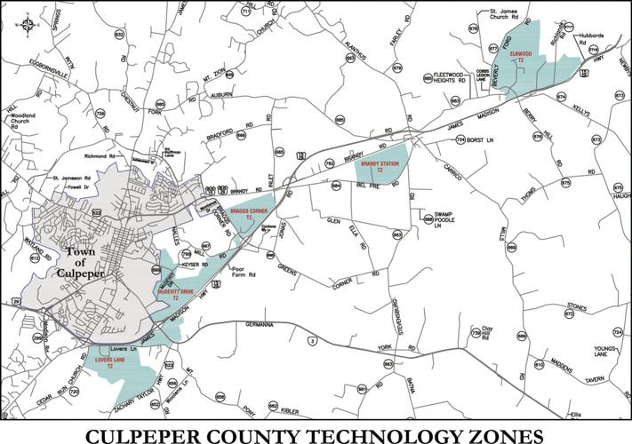 A closer look at Culpeper County's technology zones