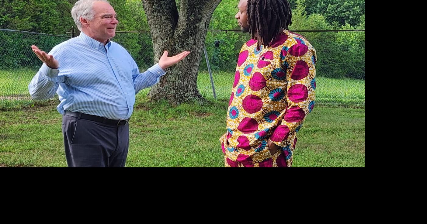Kaine visits Black-owned farms in Unionville