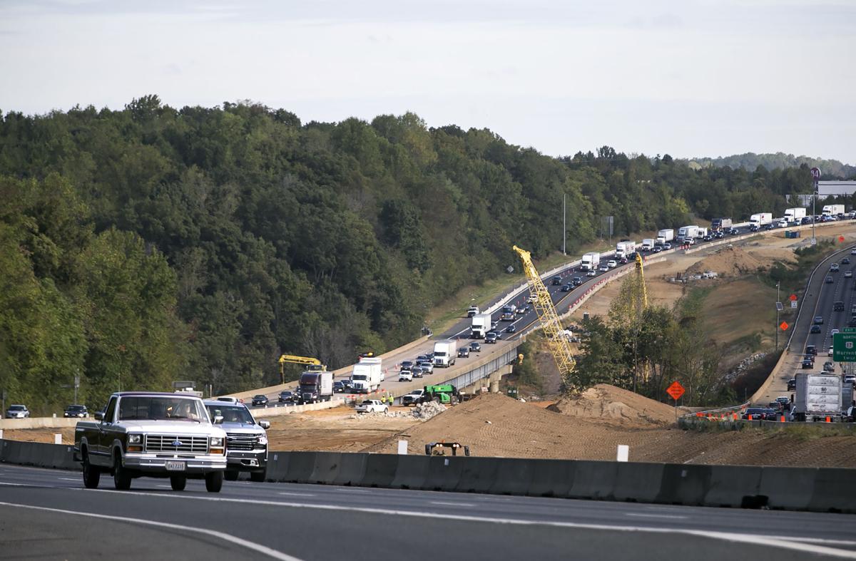 New southbound I-95 crossing lanes in Fredericksburg area set to open ...