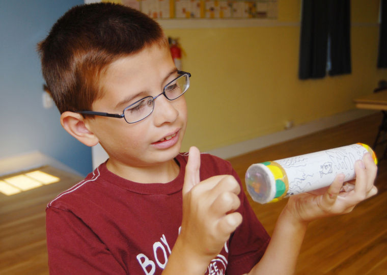 Introducing kids to art