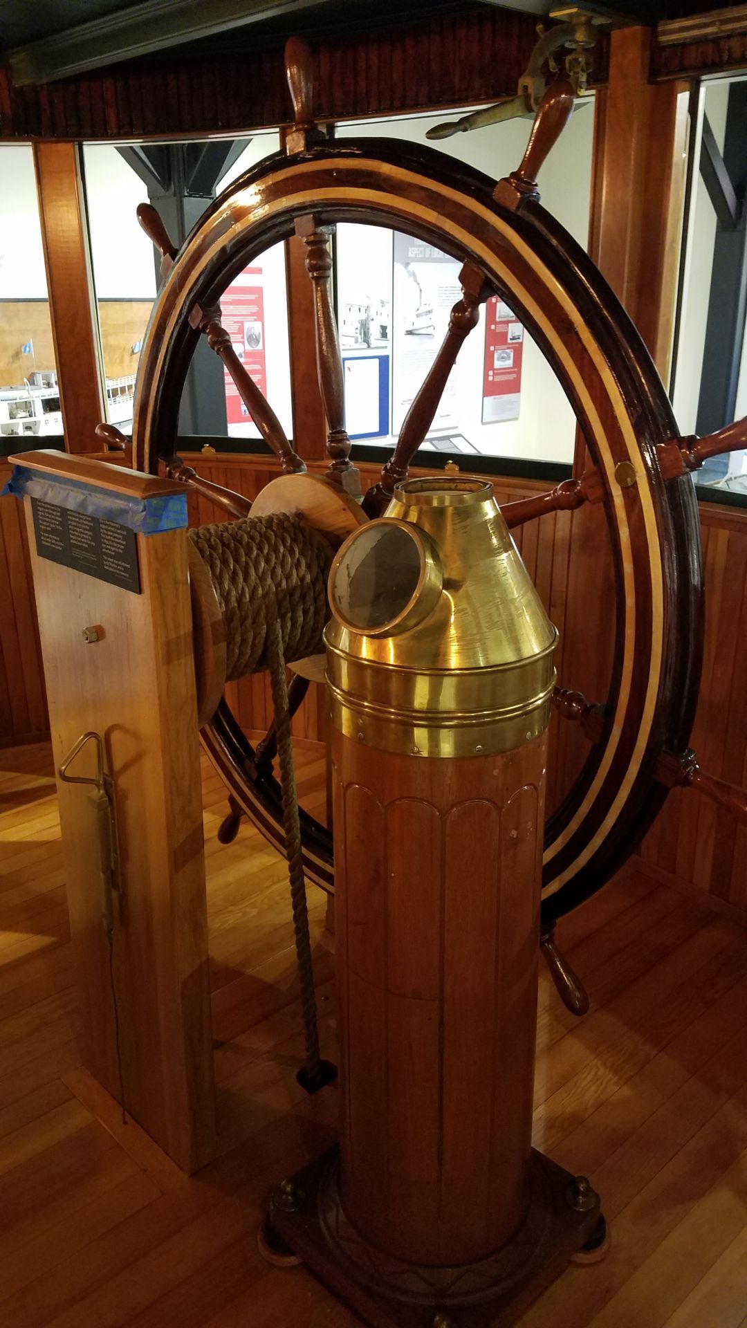 After years of planning and restoration, pilothouse of steamboat ...
