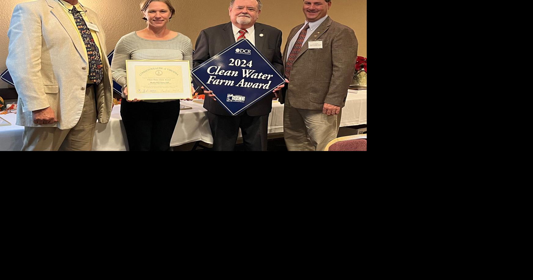 Culpeper farm recognized with Clean Water Farm Award