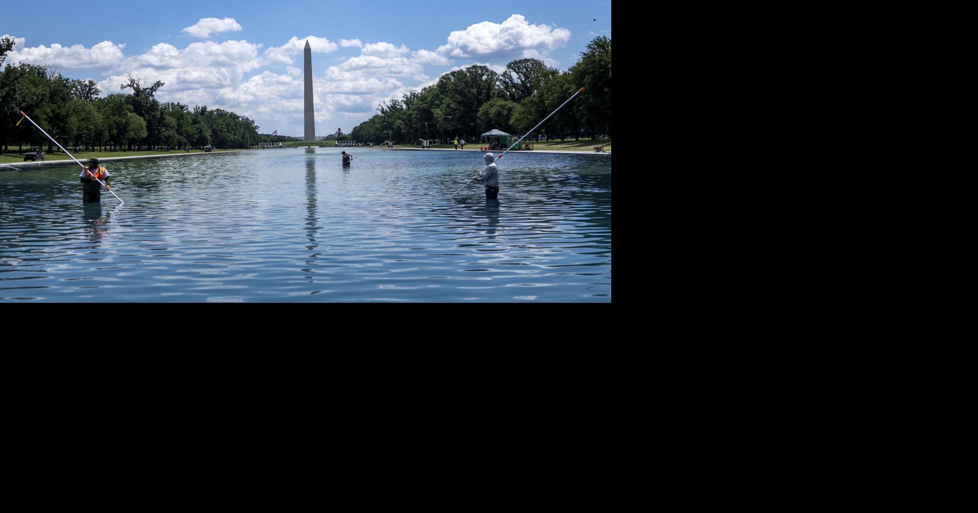 Vandals Warned of Criminal Charges Over Reflecting Pool Damage