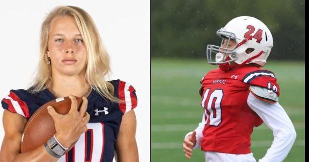 Shenandoah safety Haley Van Voorhis is first woman non-kicker to play ...