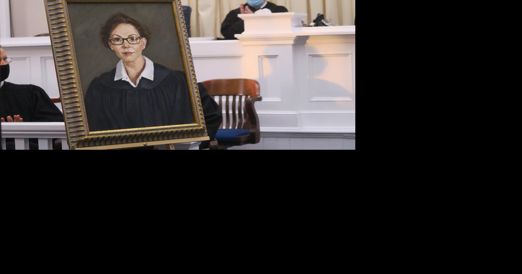Indelible impact: First portrait of a female judge to hang in Culpeper ...