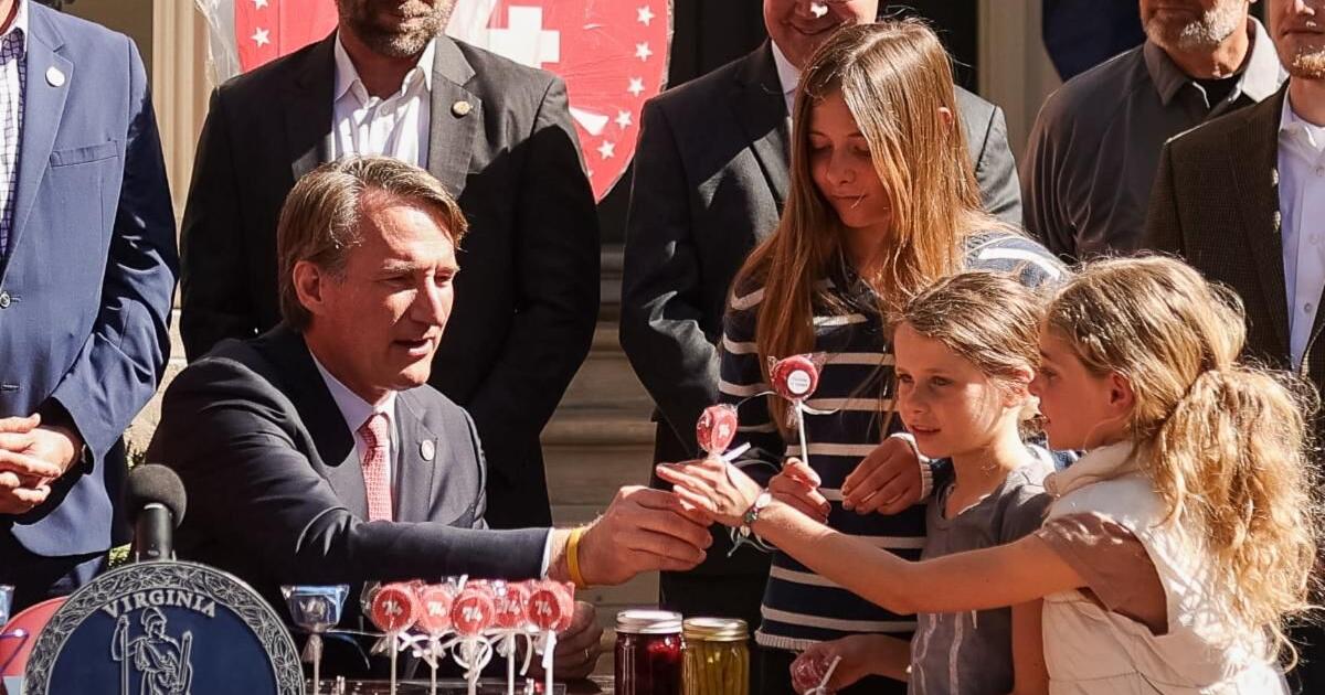 Governor champions passage of 'cake pop' bill, sponsored by Del. Freitas