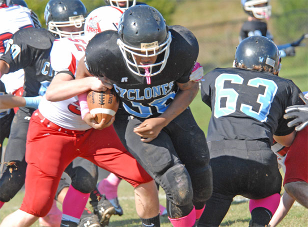 EVHS FOOTBALL: Cyclones must feed the bull