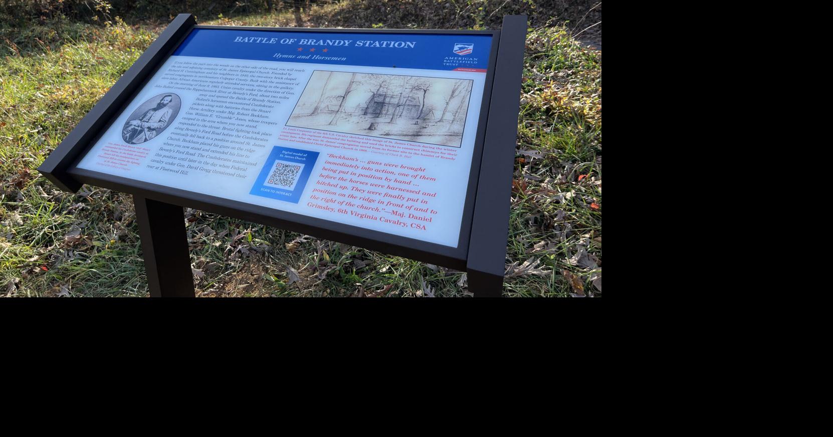 New markers bring battle to life at Brandy Station
