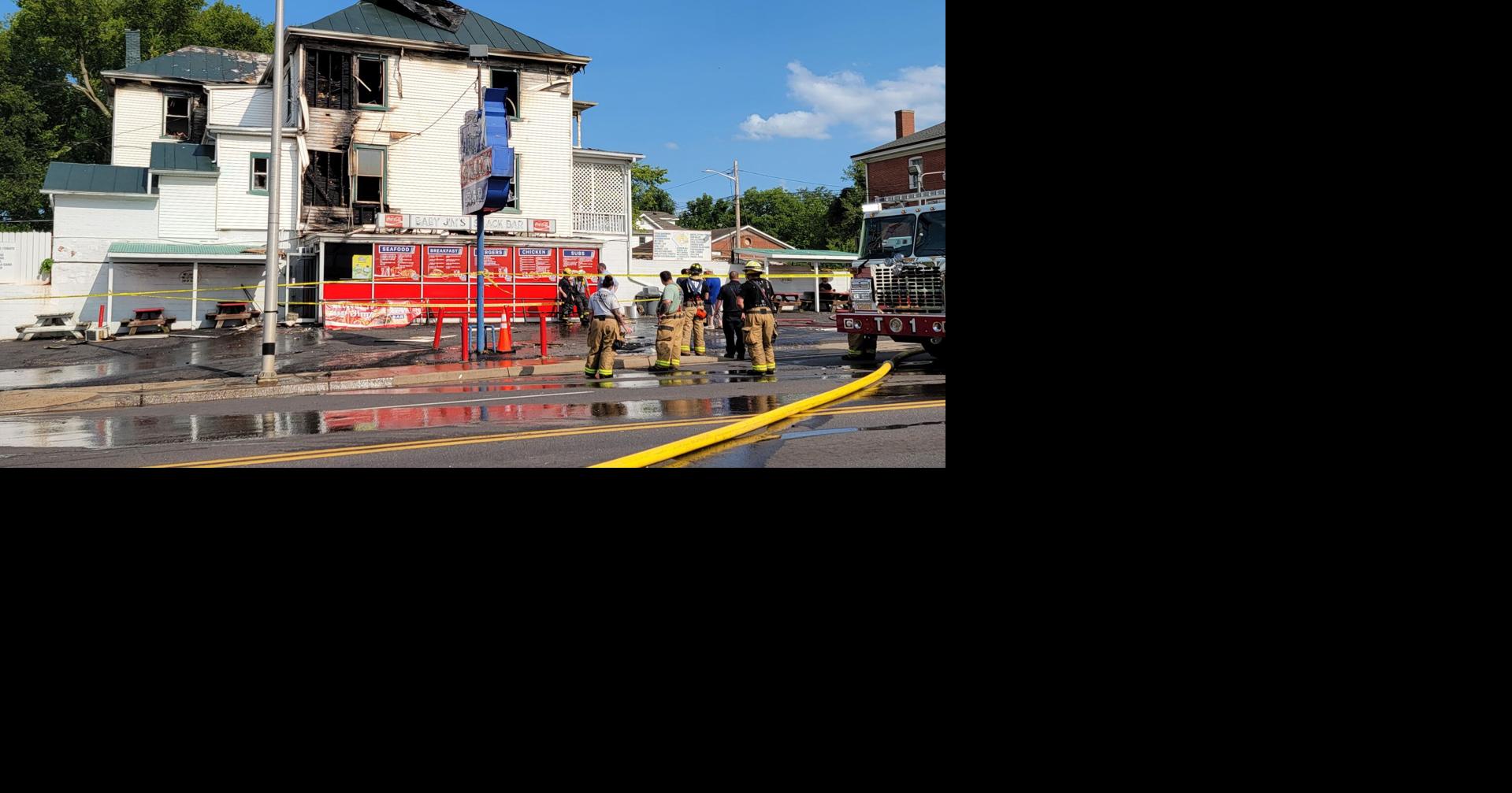 Iconic Baby Jim's Snack Bar heavily damaged in fire