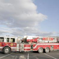 CCVFD unveils new aerial truck