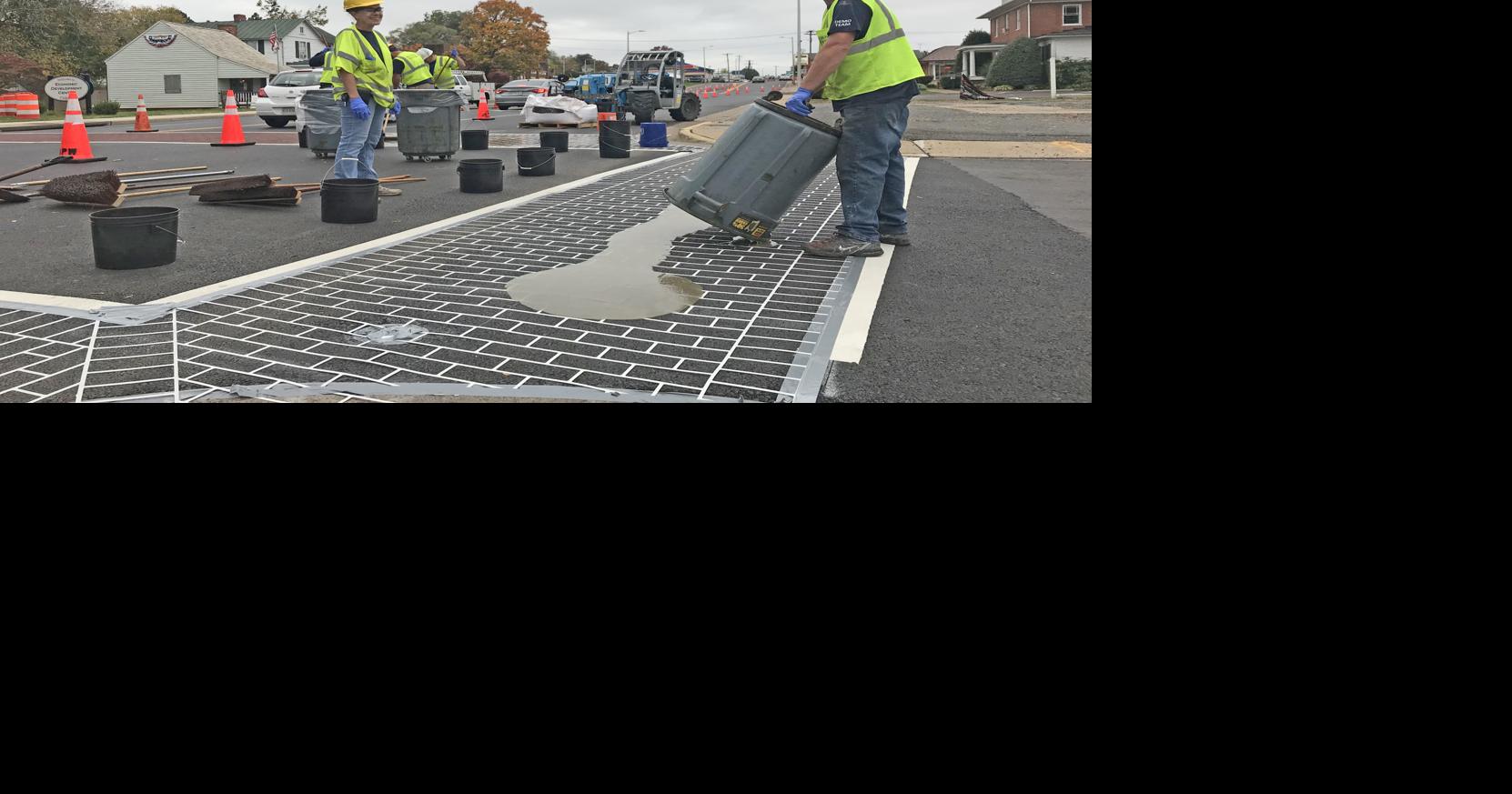 More durable crosswalks finish Main Street paving campaign
