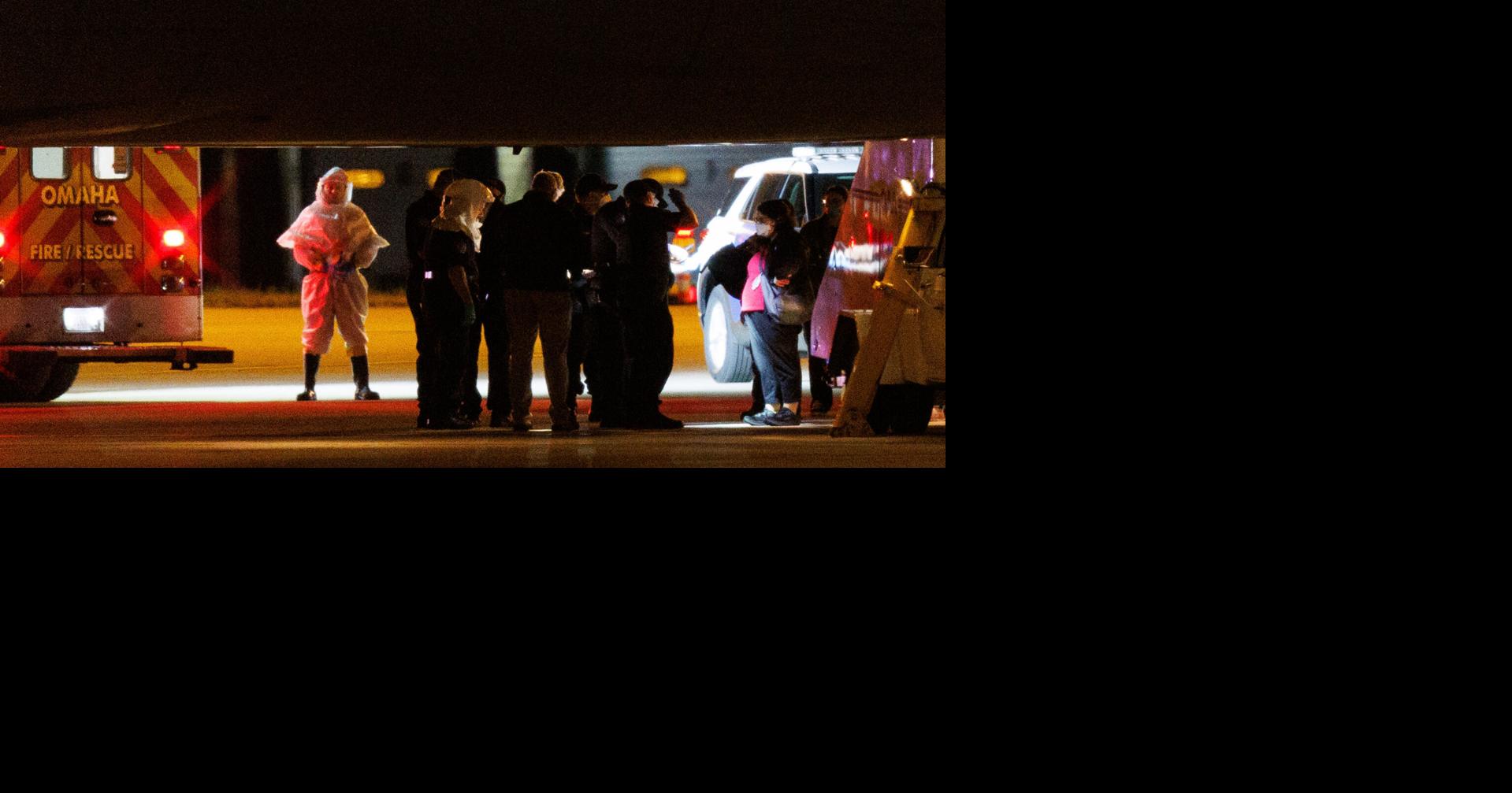 Photos: Plane carrying passengers of the cruise ship MV Hondius arrives ...