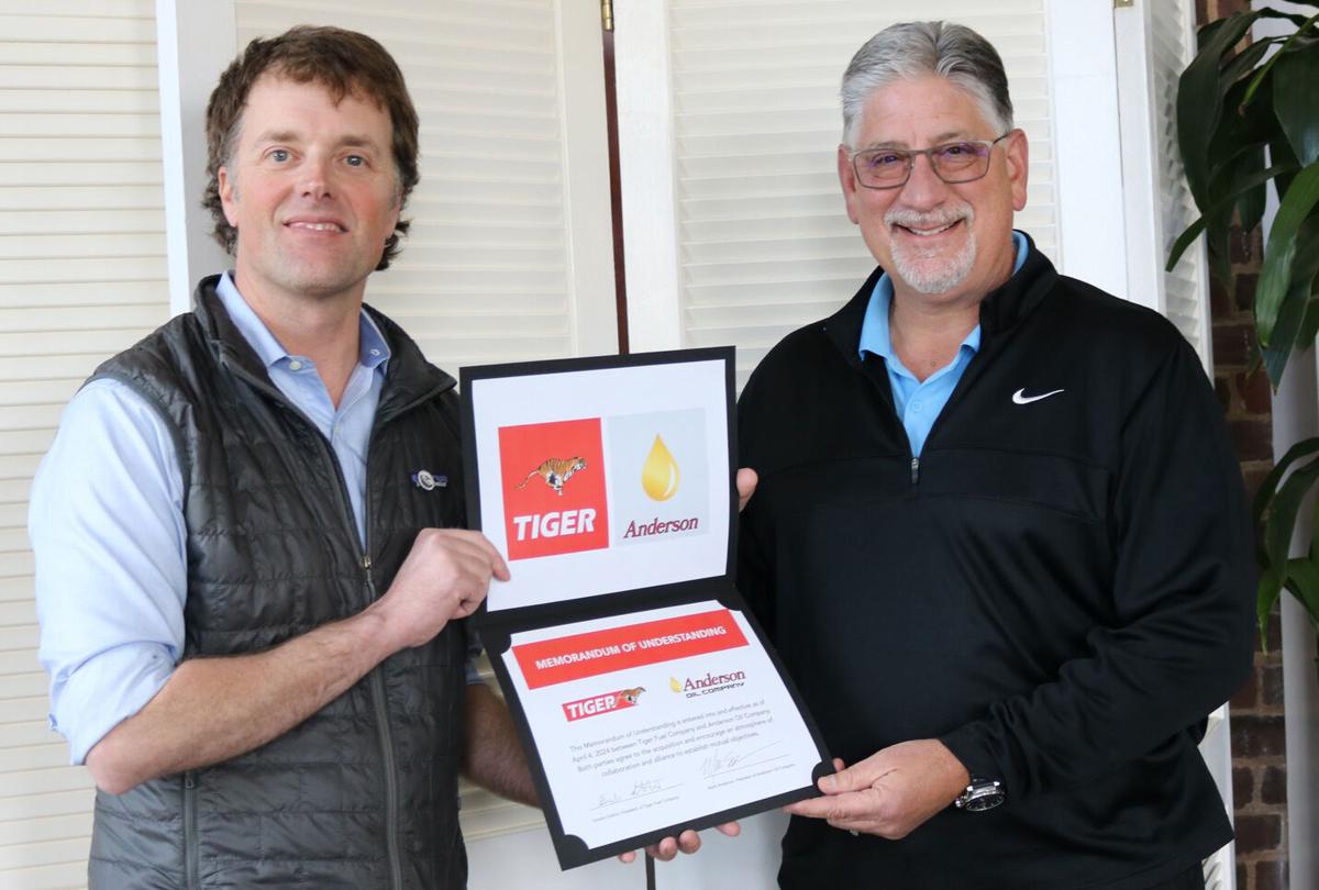 Tiger Fuel acquiring Anderson Oil & Propane of Fredericksburg