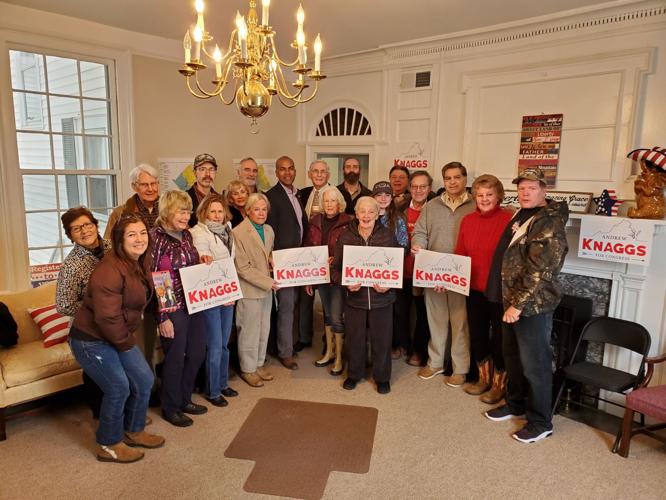 District 7 congressional candidate Andrew Knaggs visits Culpeper