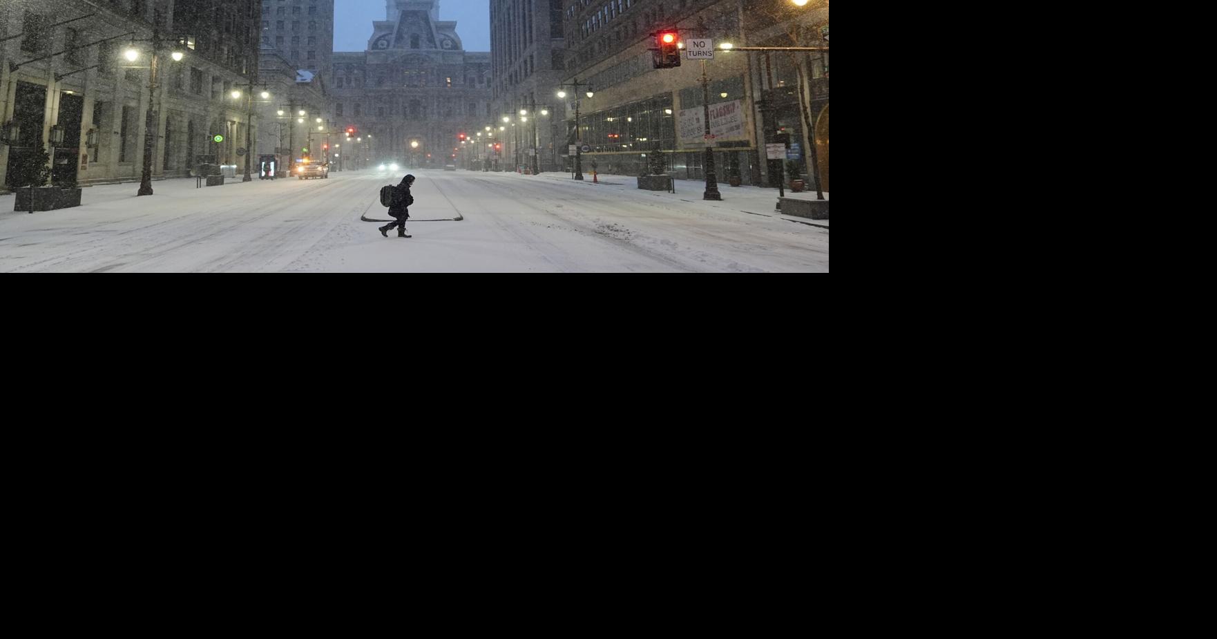 Winter storm across the US in photos