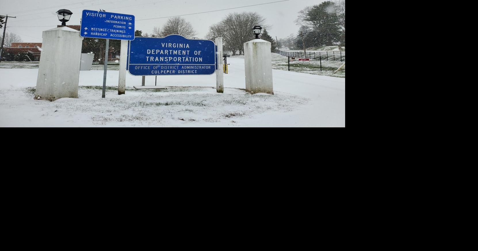 VDOT schedules road construction and maintenance for Jan. 25-29, 2021