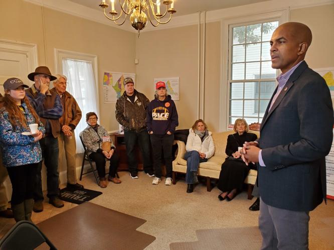 District 7 congressional candidate Andrew Knaggs visits Culpeper