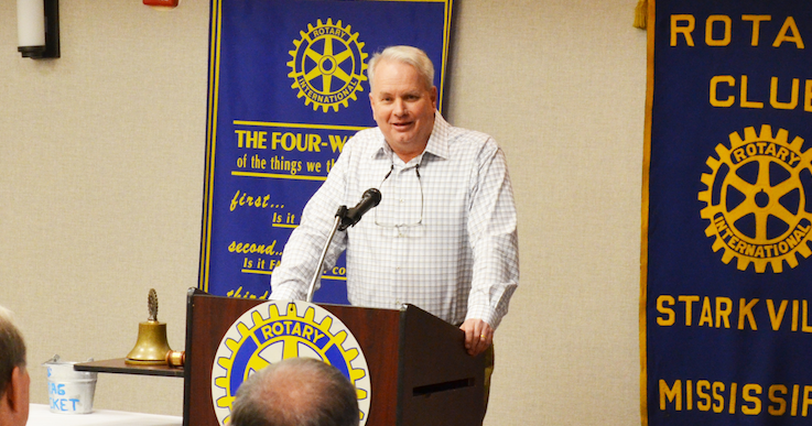 Castleberry briefs Rotarians on future developments | News | starkvilledailynews.com